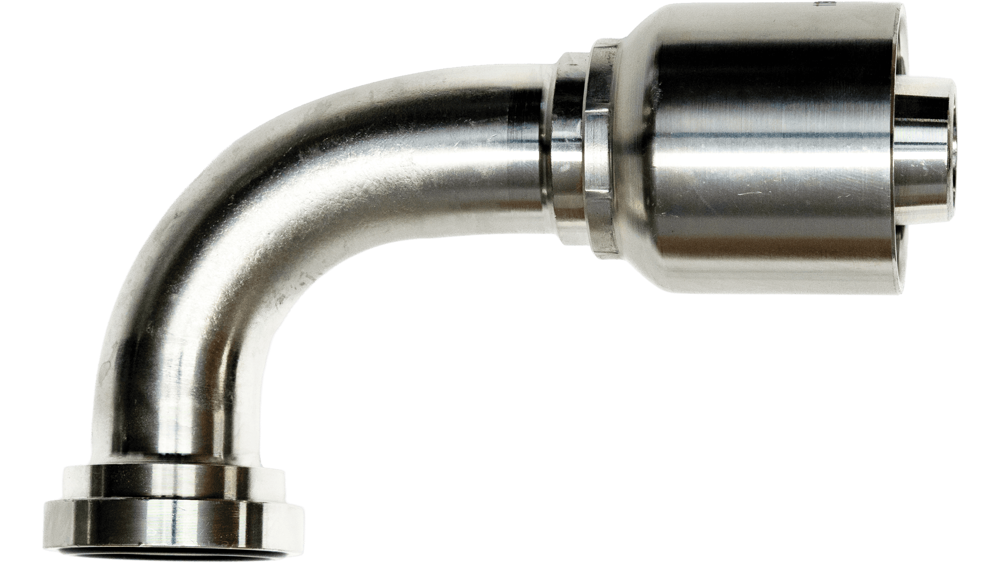 GM Series 16NGM SAE Code 62 Flange Head 90° ElbowMasterhose